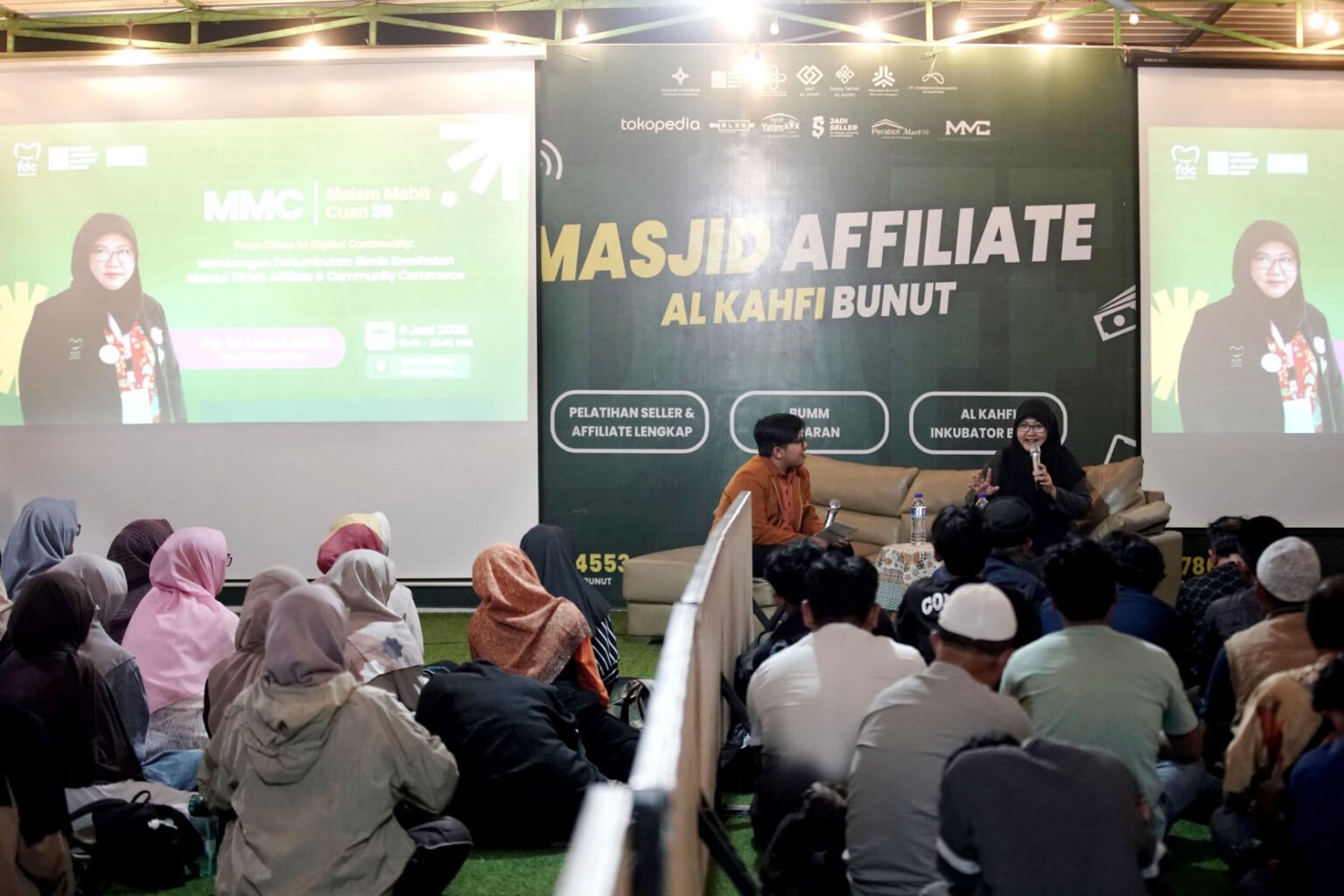 FDC Berbagi Inspirasi Bisnis Digital di Mabit Cuan Masjid Affiliate Al ...